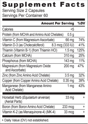 Skeletal Calcium II for comprehensive bone support with superior ...