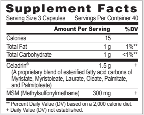 CM Joint Optimizer (CMO) reduces minor joint pain and inflammation.