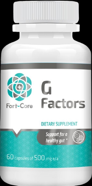 G-Factors; 500mg; 60 Capsules; Fort-Core